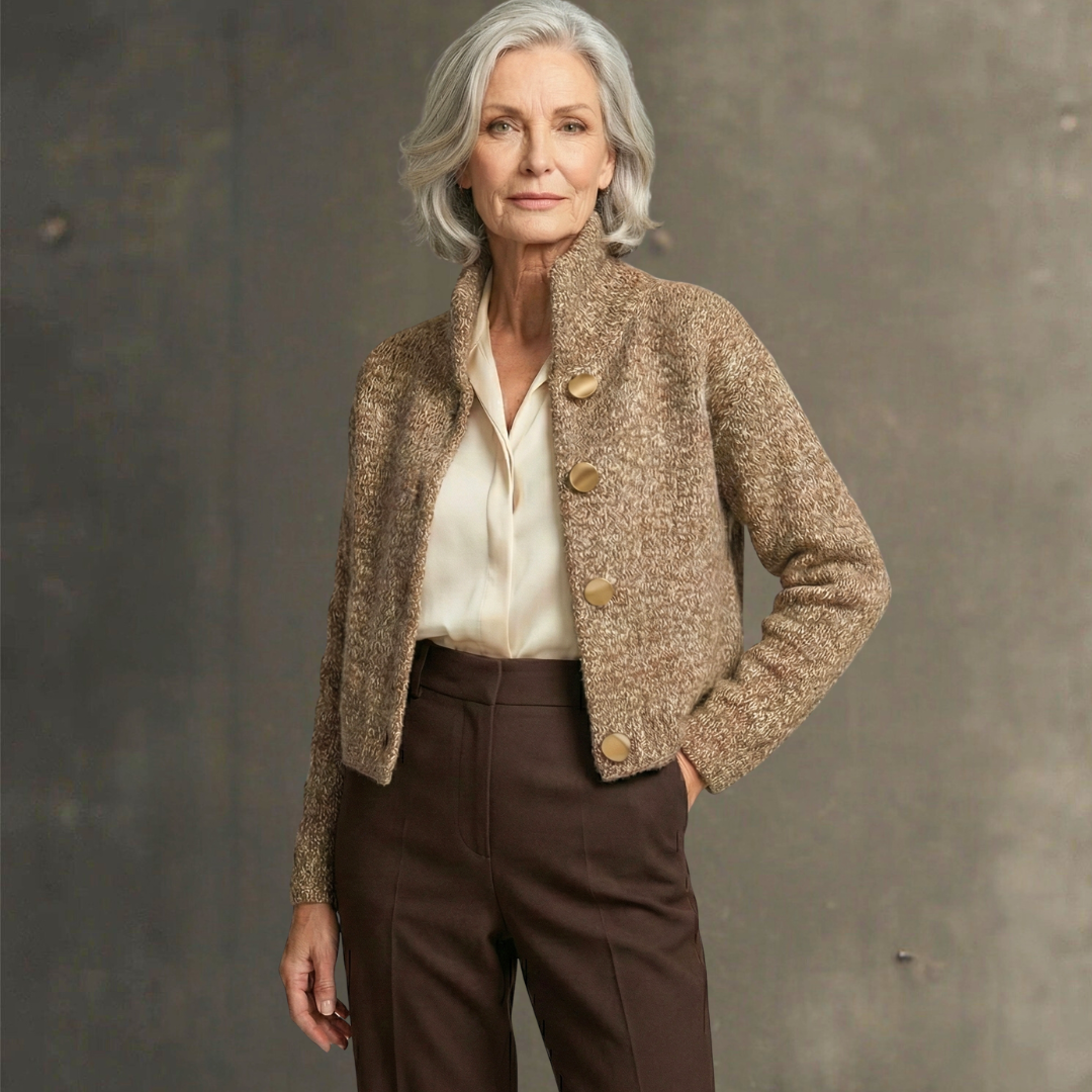 Maggie - Elegant Knit Jacket – Nancy & Ruth