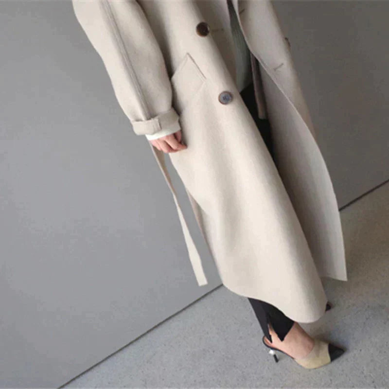 Elowen - Timeless Longline Coat – Nancy & Ruth