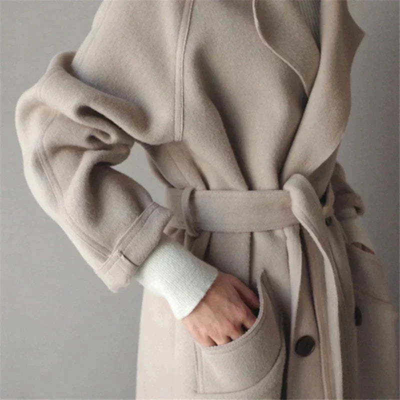 Elowen - Timeless Longline Coat – Nancy & Ruth